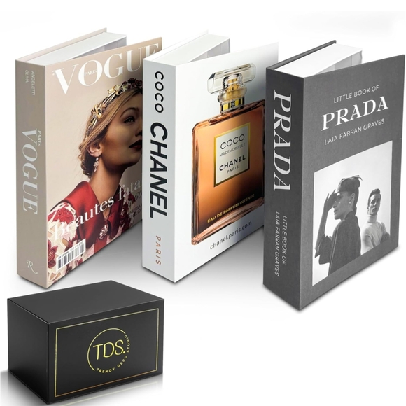 CHANEL | Accents | Designer Book Decor Chanel Tom Ford Vogue | Poshmark